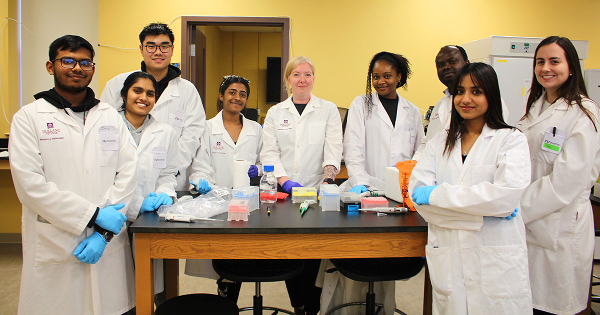 Holland College | Bioscience Technology offers free community lab course